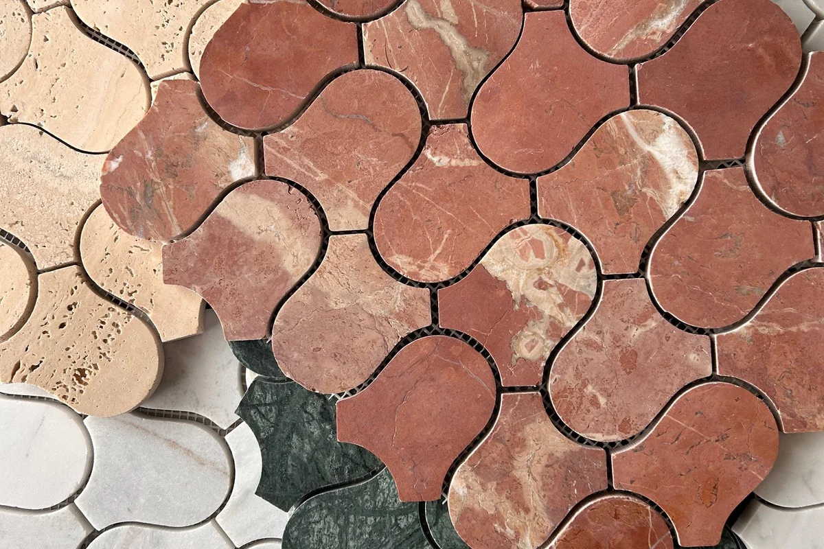 Peacock Stone Tumbled Tile - Aspire Ceramics - Tiles Albury Wodonga