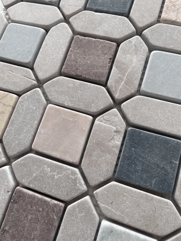 Cove Autumn Tumbled Natural Stone Mosaic