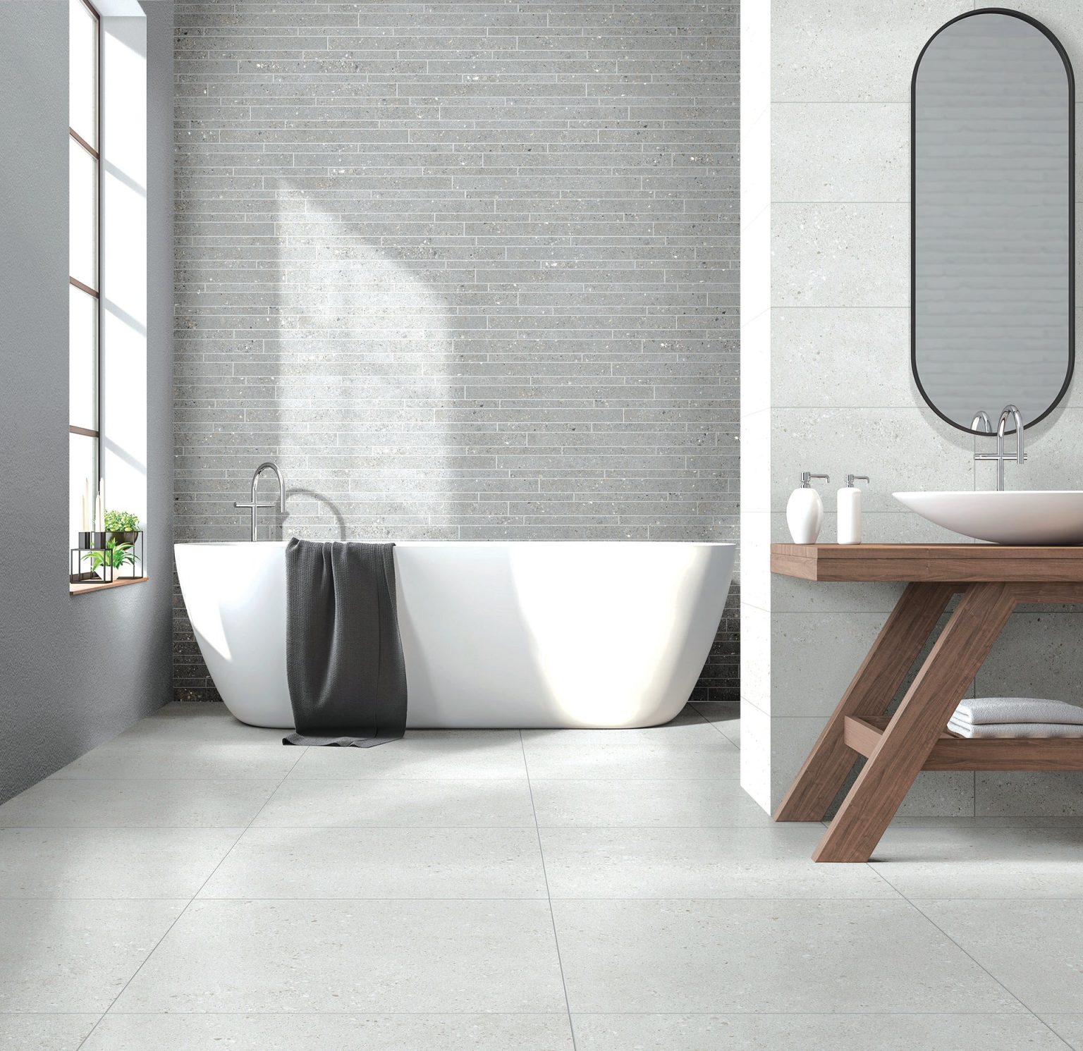 Frammenti Bianco Italian Porcelain Tile