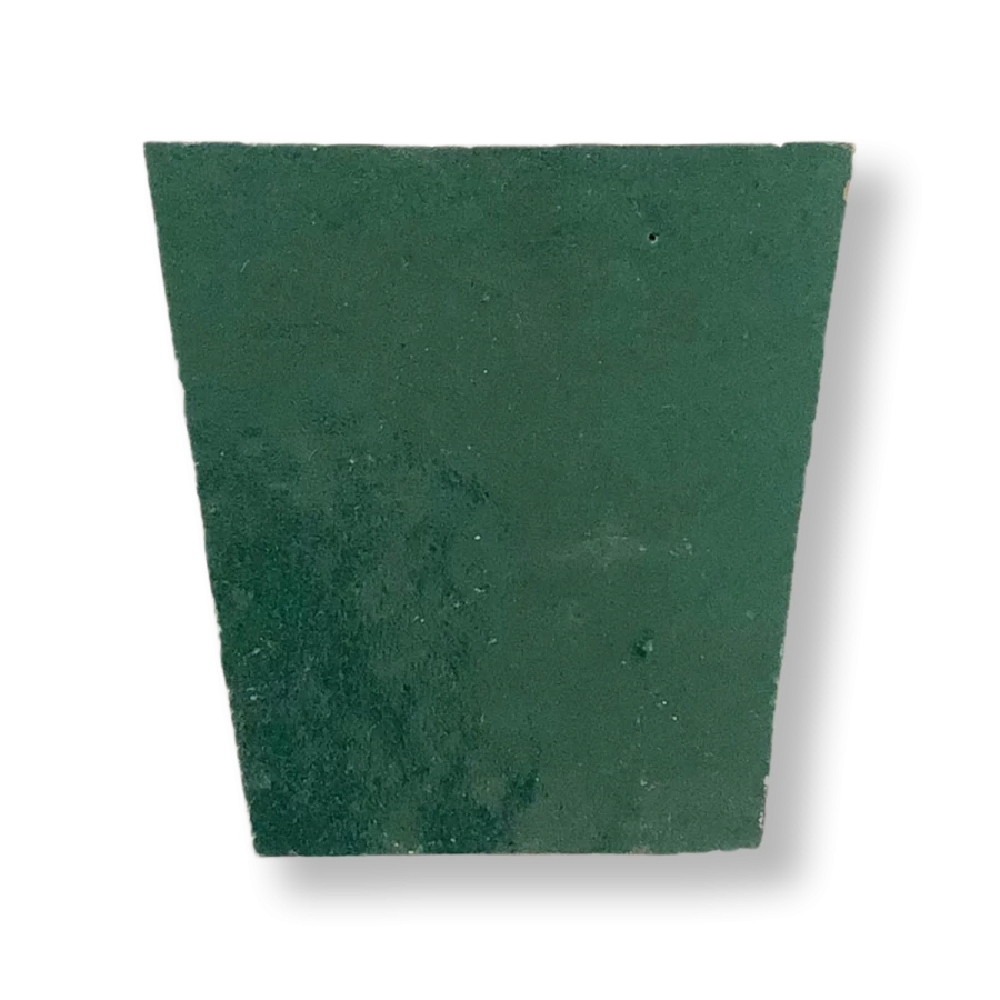 Clay Cirque Emerald Zellige Tile
