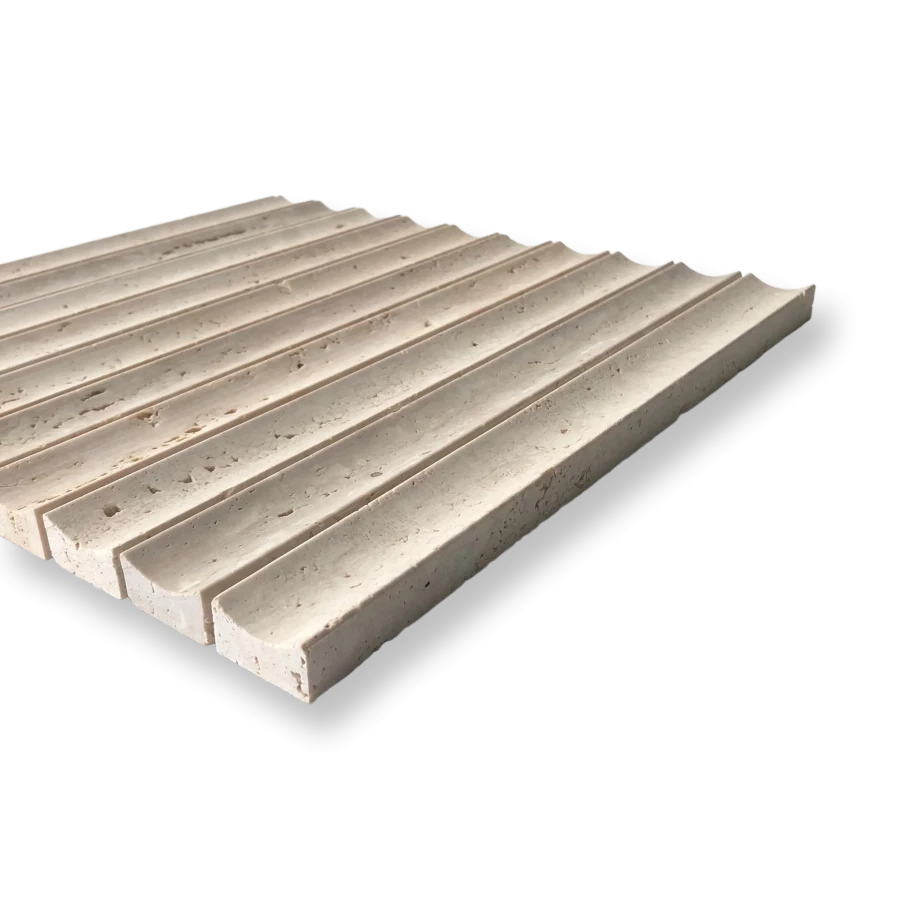 Concave Travertine Classico Mosaic